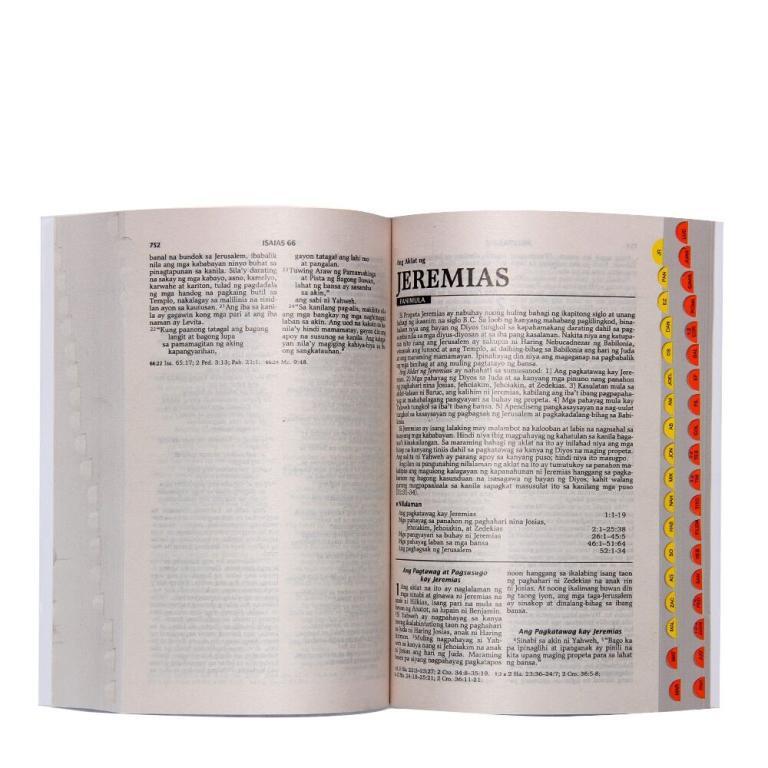 Magandang Balita Biblia | Paperback Cover | Indexing | MBB | Old and ...